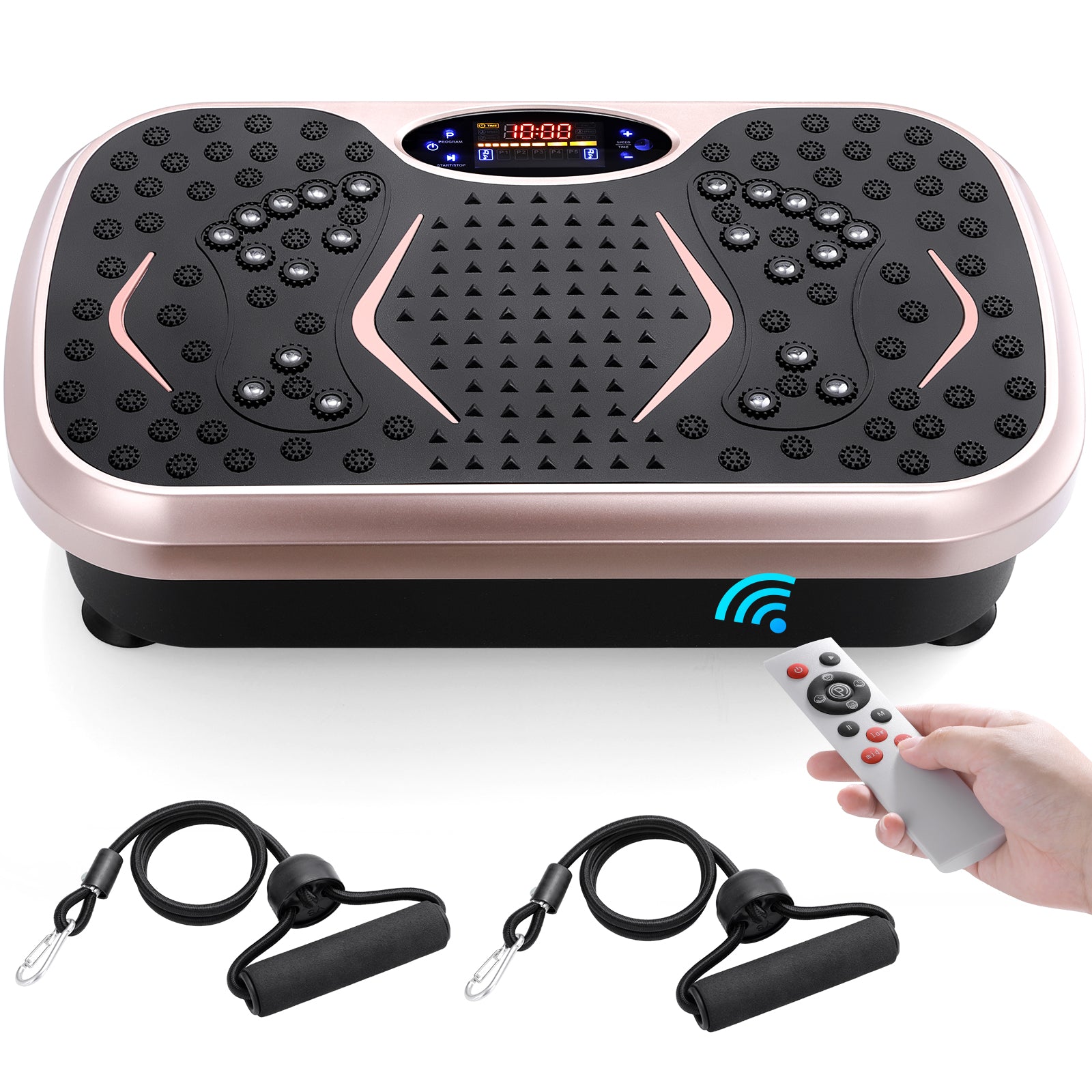 LAZY BUDDY Vibration Plate Exercise Machine Lymphatic Drainage Platfor ...